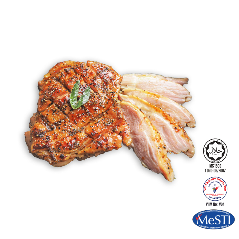 Ready Cooked Black Pepper Duck Leg Meat - Royal Duck