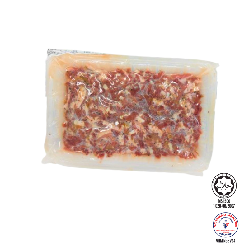 Ready Cooked Black Pepper Duck Breast Flakes (Tray) - Royal Duck